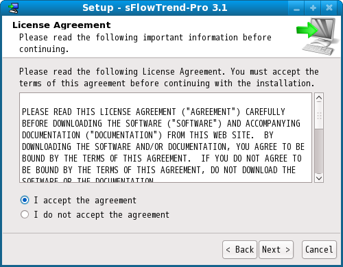 sFlowTrend-Proのインストールガイド